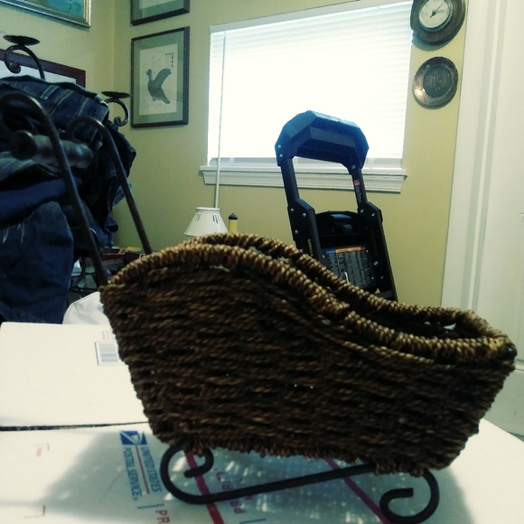 Pier 1 | Accents | Vintage Wicker Display Stand | Poshmark